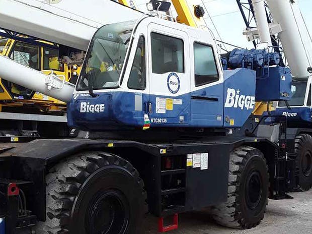 Grove RT750 Load Chart and Specifications | Bigge.com