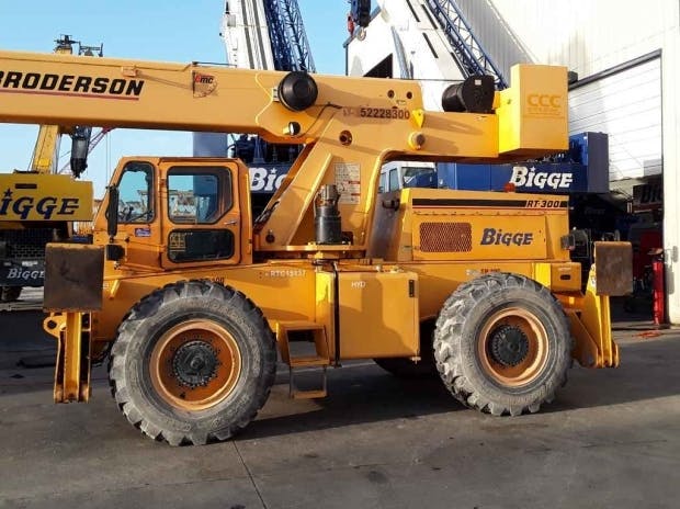 Broderson RT300 Load Chart and Specifications | Bigge.com | Bigge.com