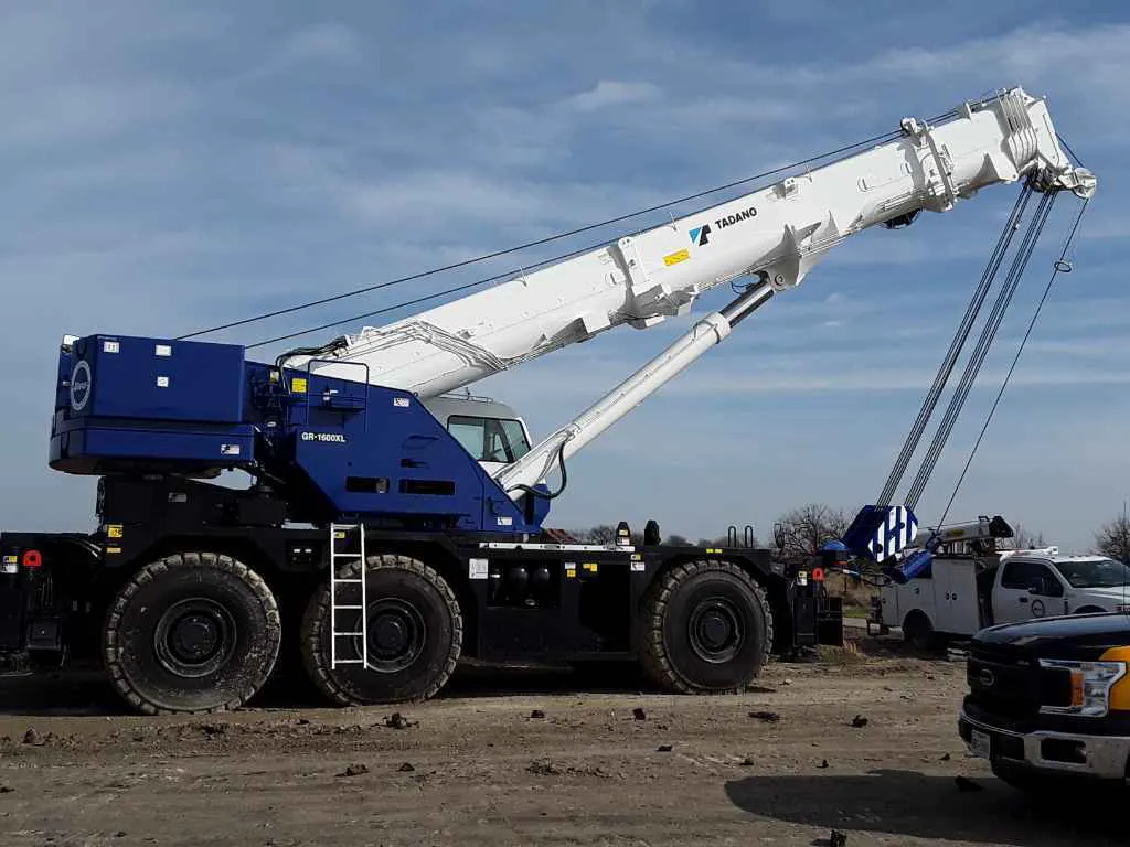 Tadano GR-1600XL-3 Load Chart and Specifications | Bigge.com