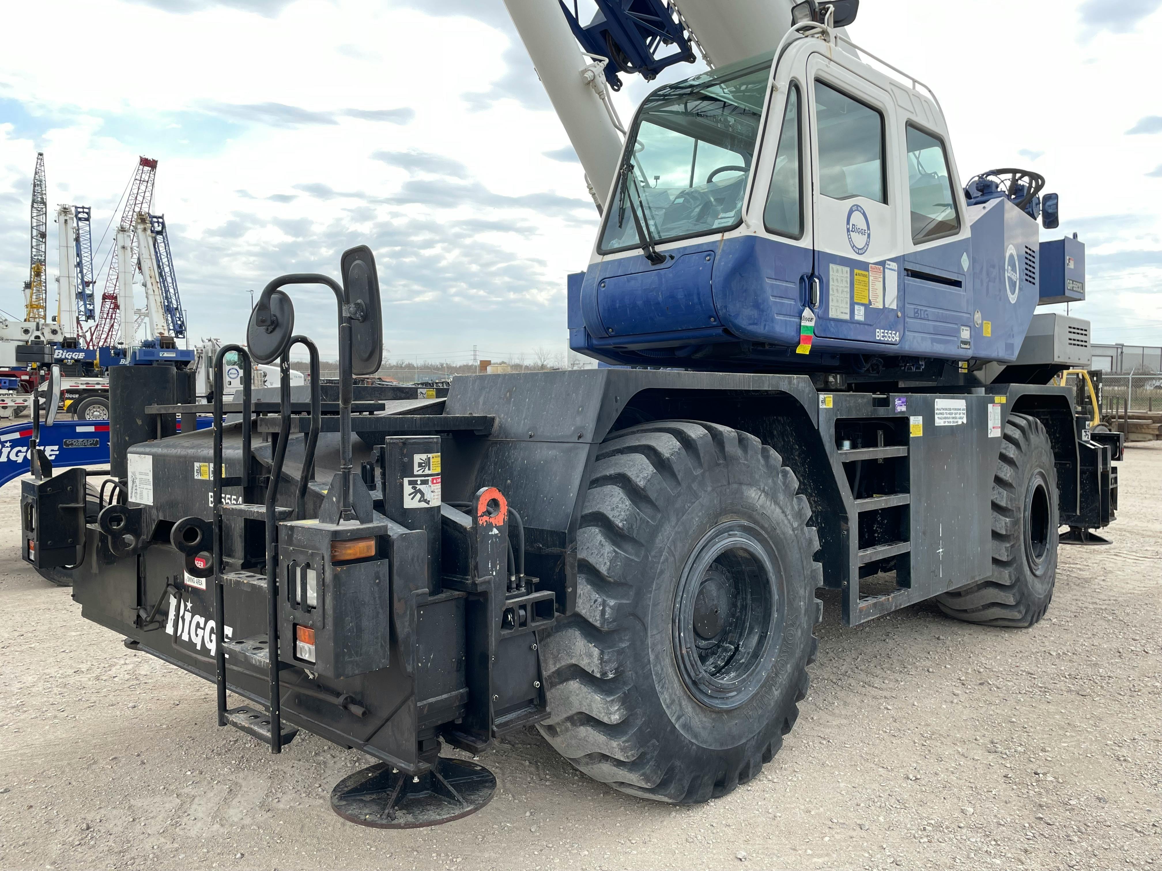 Terex RT555 Crane Overview and Specs | Bigge.com | Bigge.com