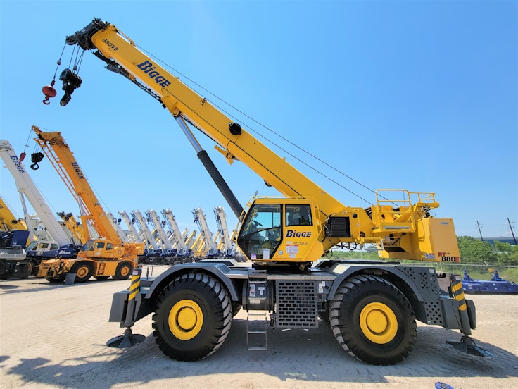 Grove RT880E Crane Overview and Specifications | Bigge.com Grove RT880E Crane Overview and Specifications | Bigge.com