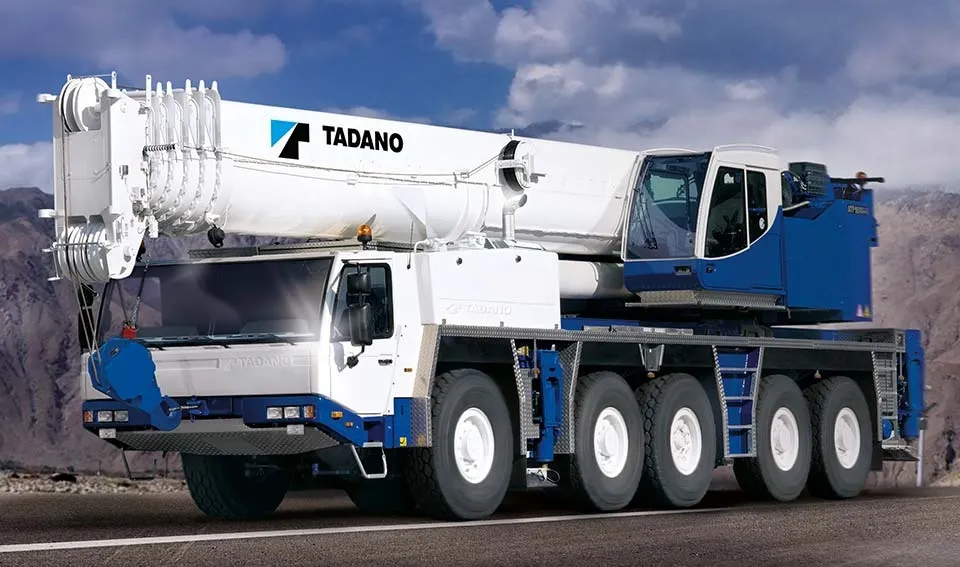 Tadano Faun Logo Tadano ATF 180G 5 Crane Overview And Specifications