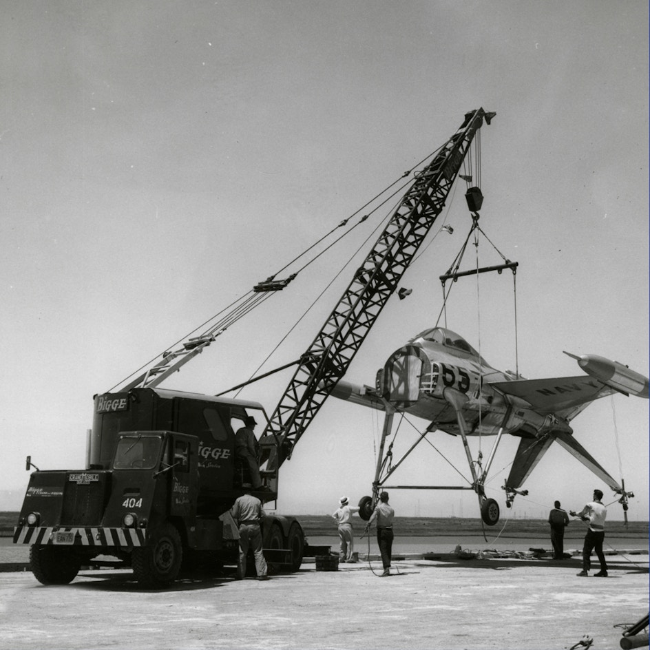 1954 - Lockheed XFV Lift | Bigge.com