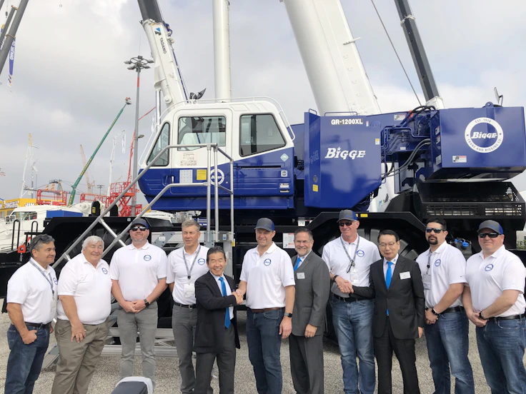 Bigge Acquires New Tadano GR-1200XL at Bauma 2019 | Bigge.com